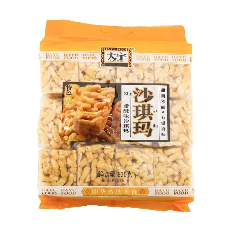 Sachima Sabor Ovo Dayu Food 620g - Doce Tradicional Chinês